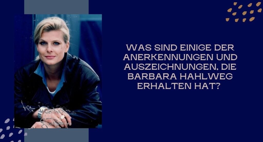 Barbara Hahlweg: Die Journalistin Und Fernsehmoderatorin Des Zdf