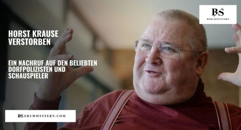 Horst Krause Verstorben: Ein Nachruf Auf Den Beliebten Dorfpolizisten ...